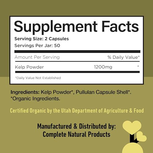 CNP organic kelp for thyroid health