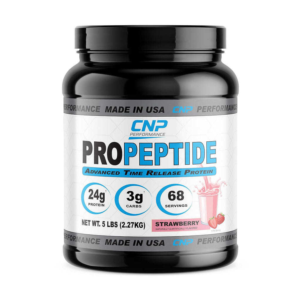 CNP ProPeptide strawberry protein powder