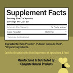 CNP sea kelp for thyroid health support