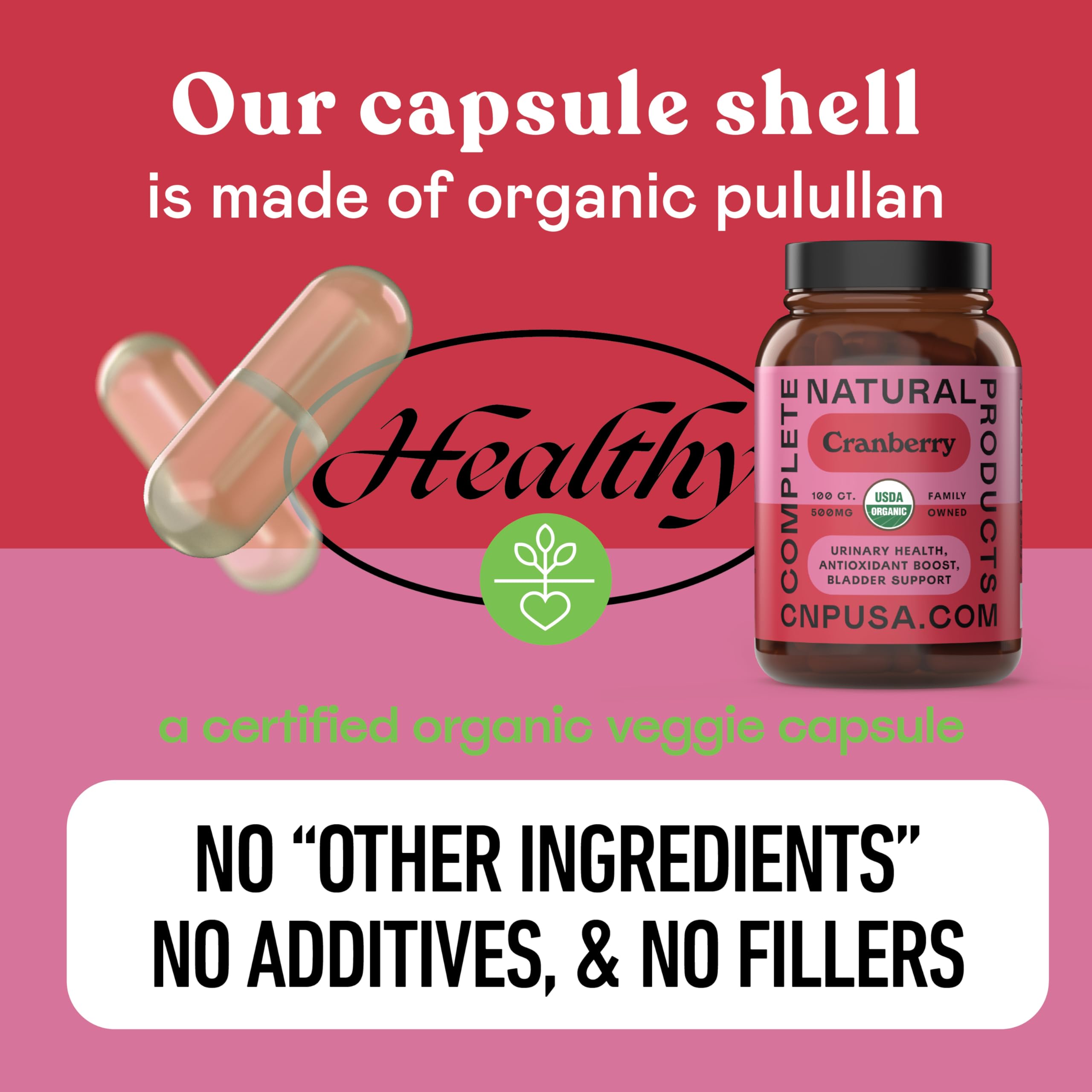 CNP vegan capsules for bladder support