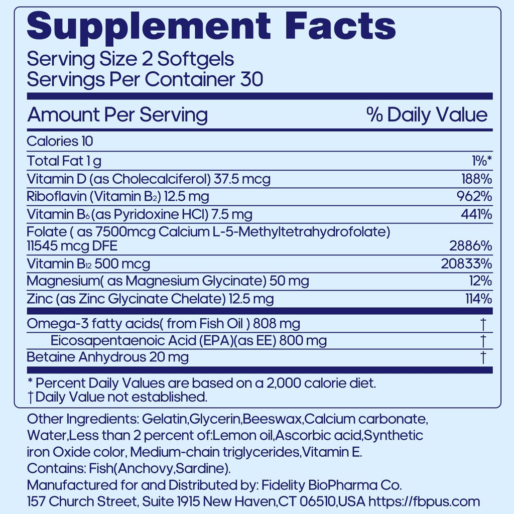 CNS fish oil for brain function