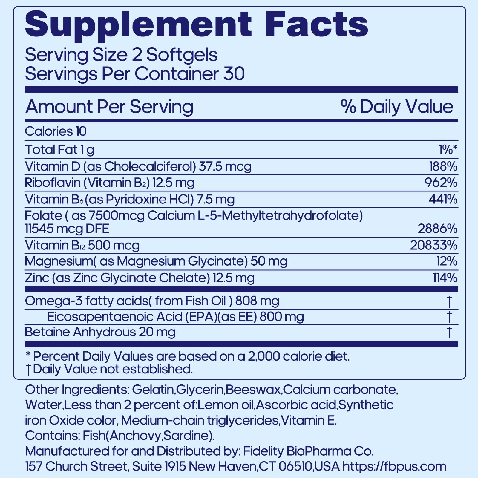 CNS fish oil for brain function