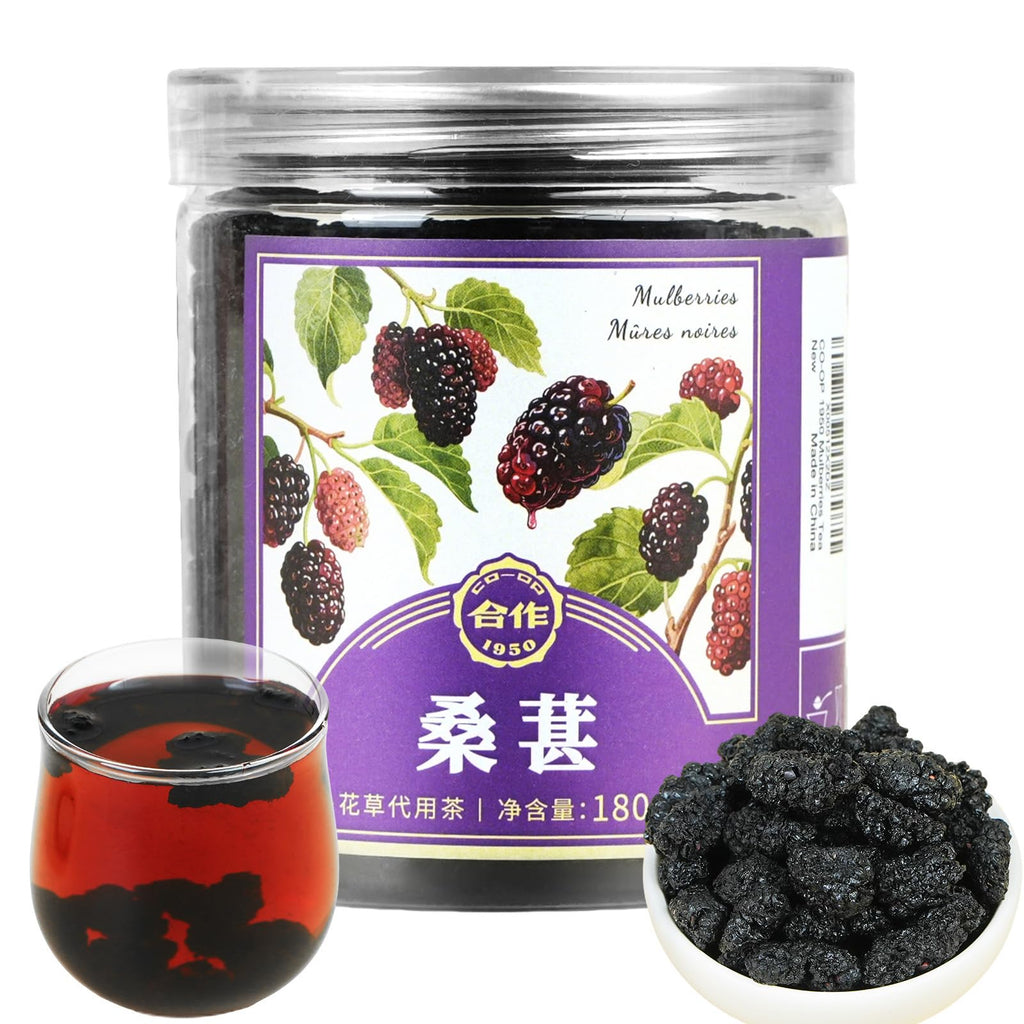 CO-OP dried black mulberries snack