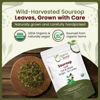 coarse cut soursop herbal infusion