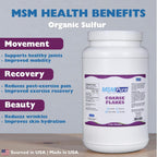 coarse flakes MSM for better sleep