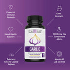 coated garlic tablets for easy digestion