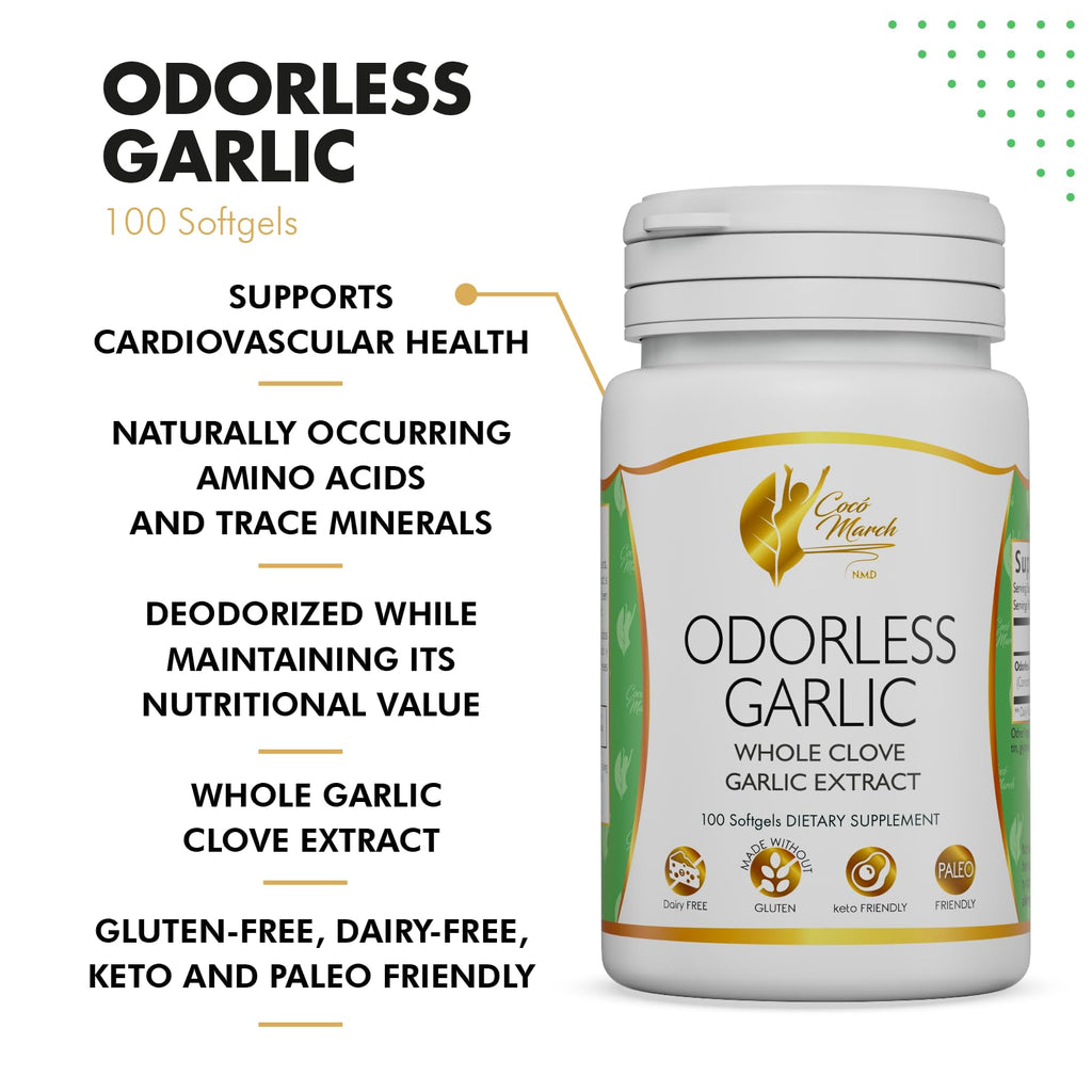 Cocó March herbal garlic supplement