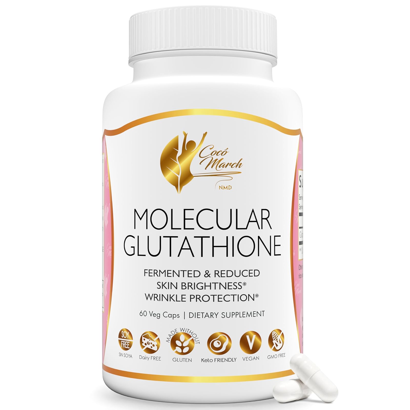 Cocó March liposomal glutathione capsules