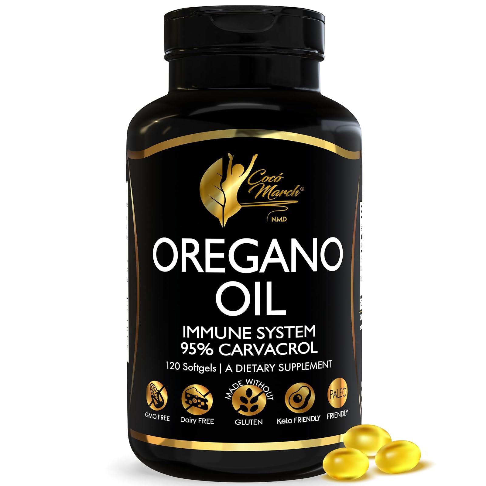 Cocó March oregano oil capsules