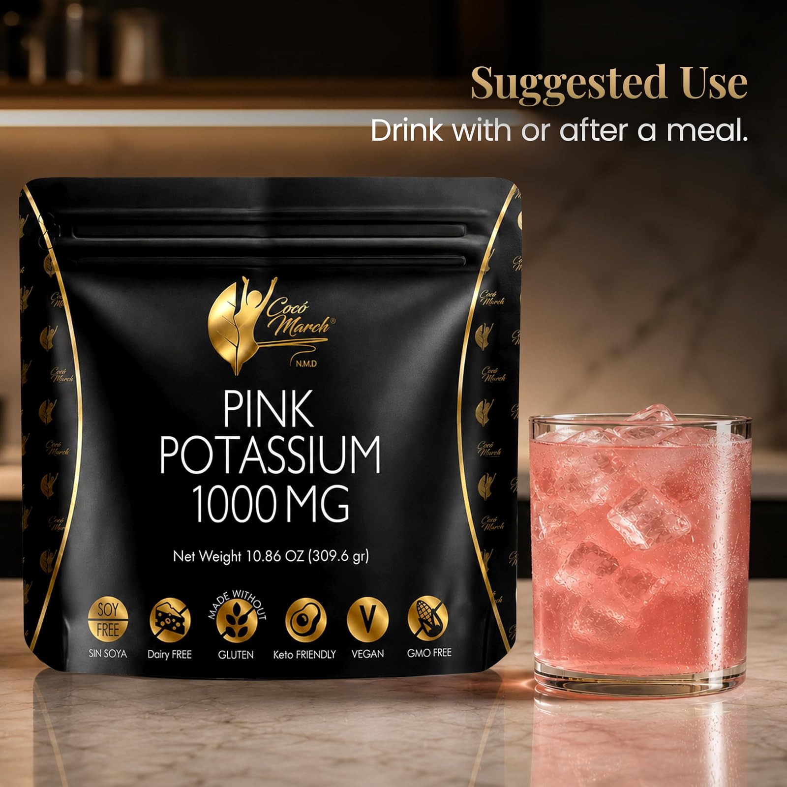 Cocó March pink electrolyte blend