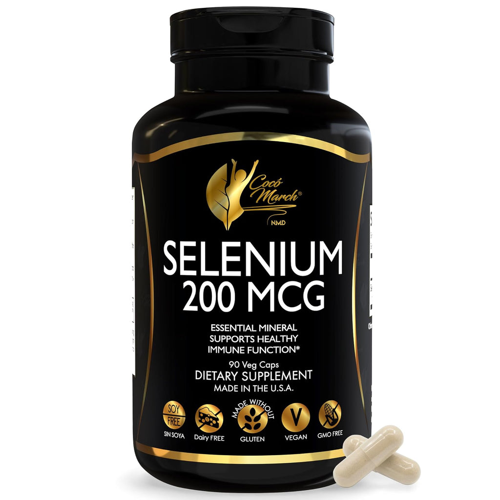Cocó March selenium supplement capsules