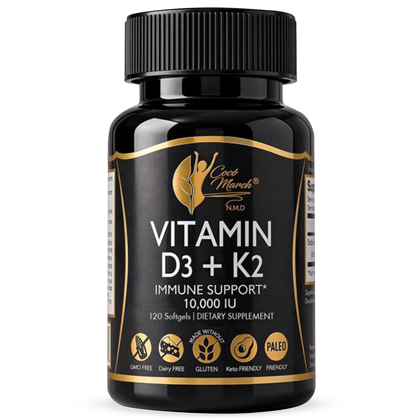 Cocó March vitamin D3 K2 softgels
