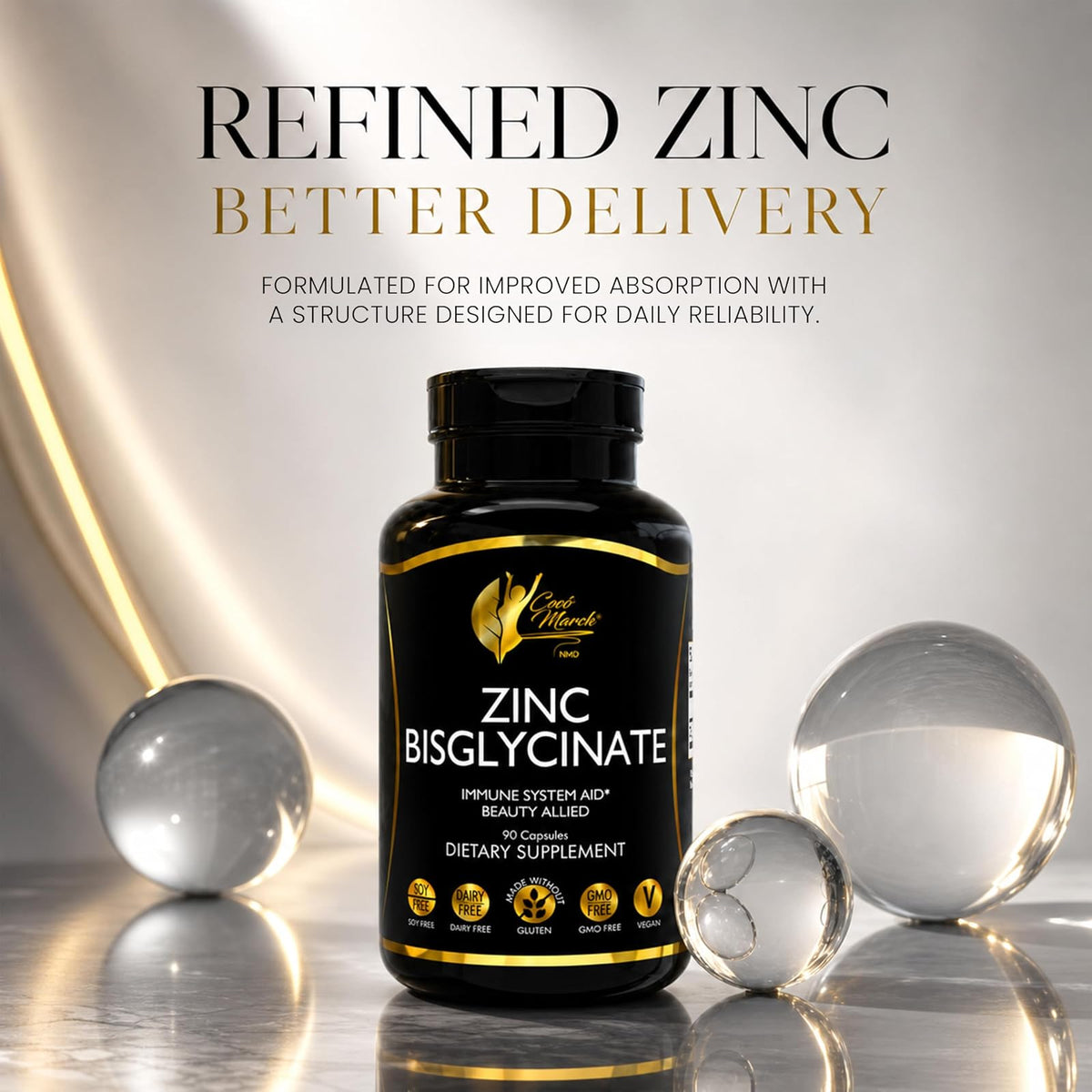 Cocó March zinc for skin health