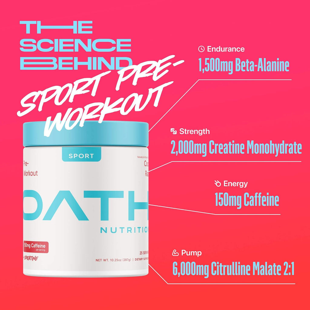 Coco Razz pre-workout powder flavour