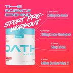 Coco Razz pre-workout powder flavour
