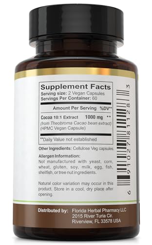 cocoa extract health benefits capsules