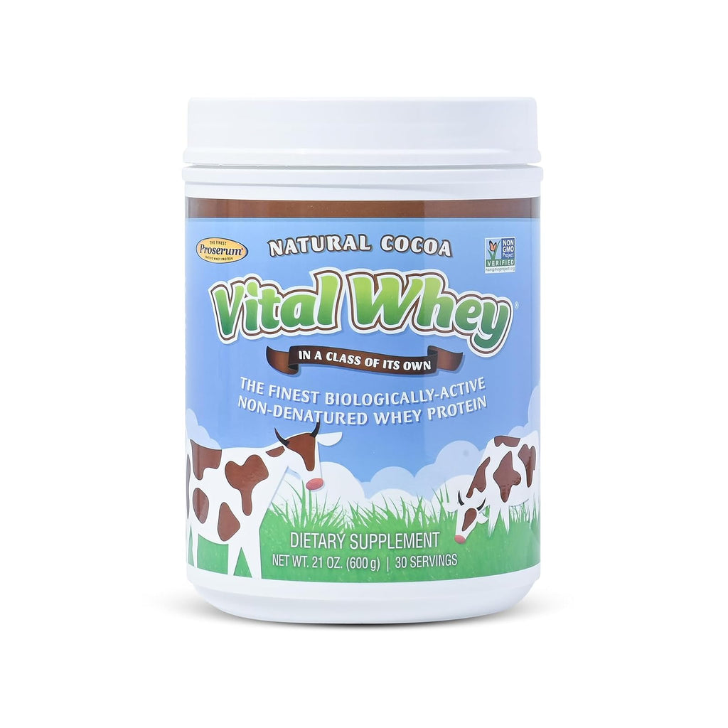 Cocoa grass-fed whey protein powder