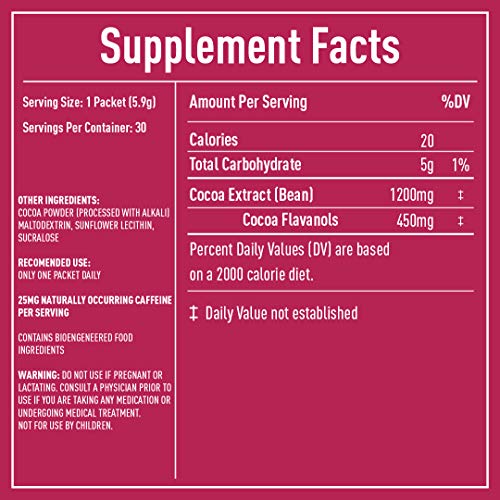CocoaVia supplement for daily energy