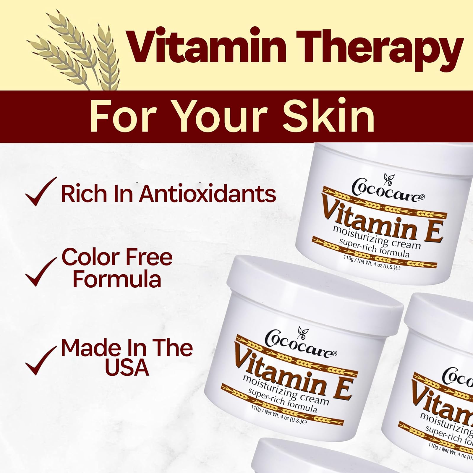 Cococare nourishing vitamin e moisturizer