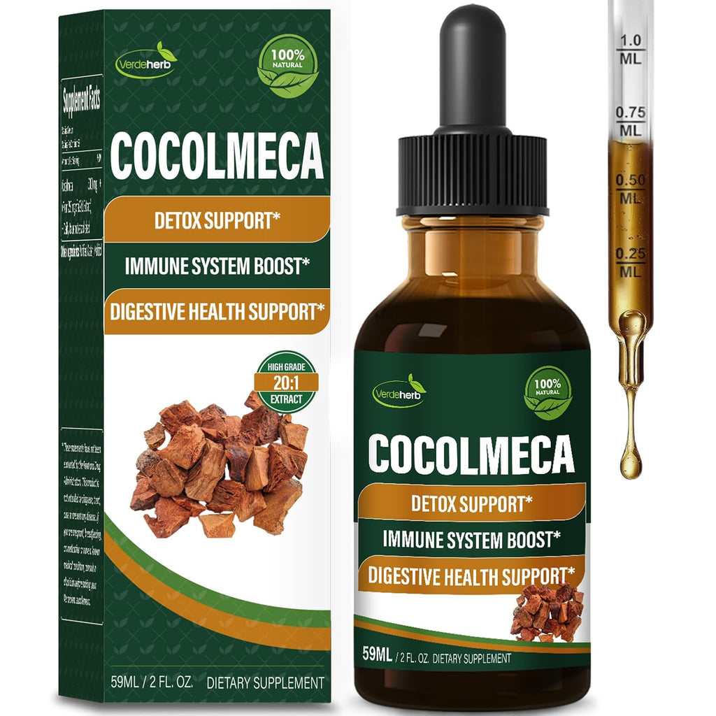 Cocolmeca bark detox liquid drops