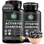 Coconut activated charcoal capsules