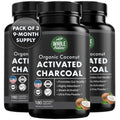 Coconut activated charcoal capsules