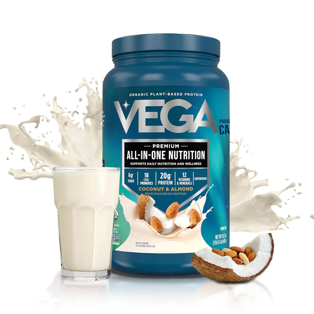 Coconut almond plant based protein
