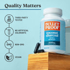 coconut charcoal for gut wellness