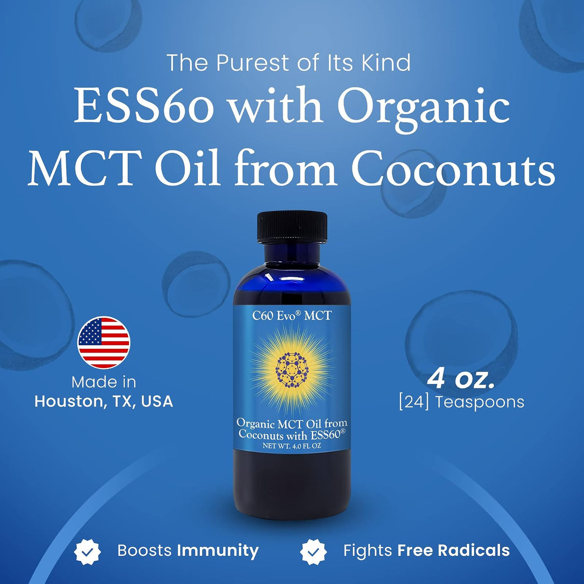 Coconut-derived multivitamin oil