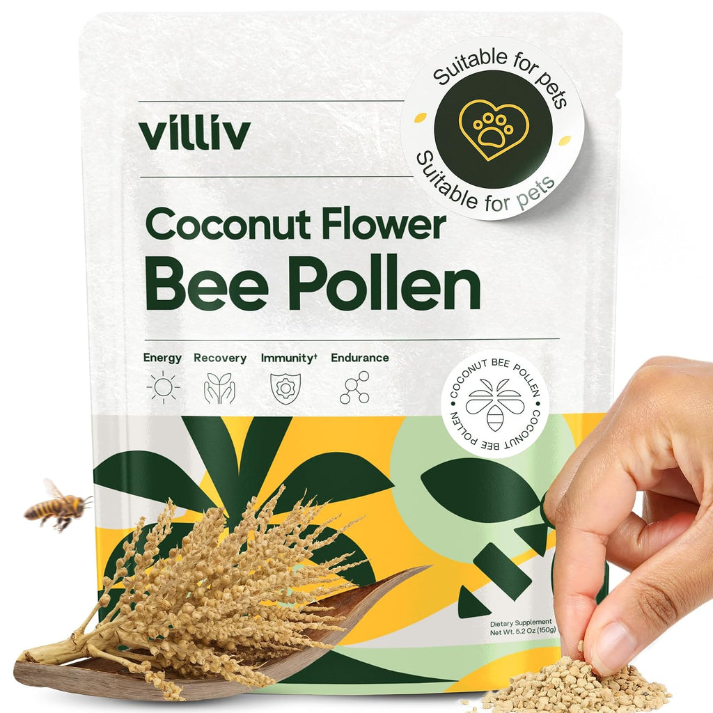 Coconut Flower bee pollen granules