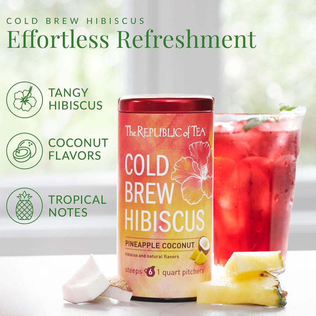 coconut infused herbal tea bags