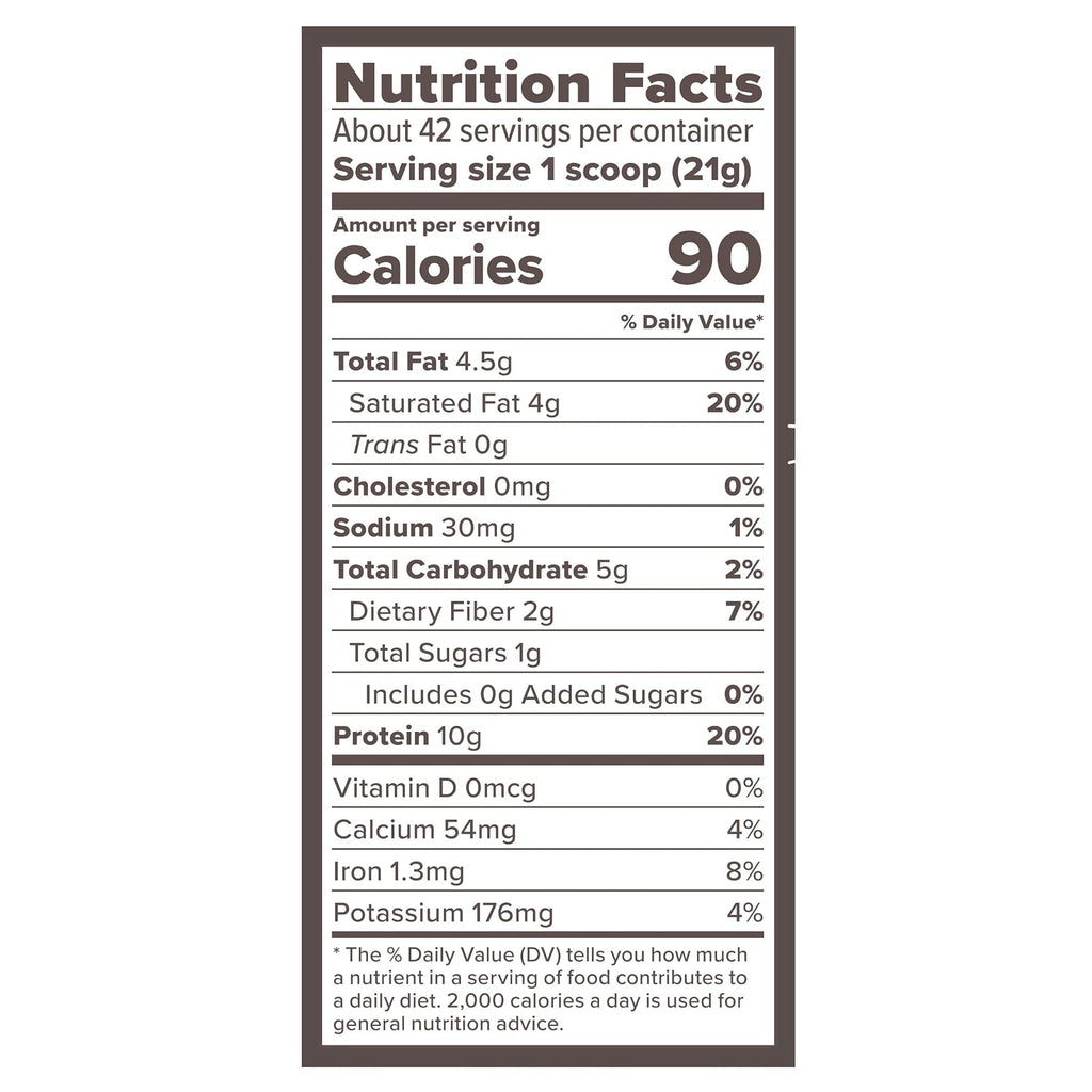 coconut infused whey protein powder