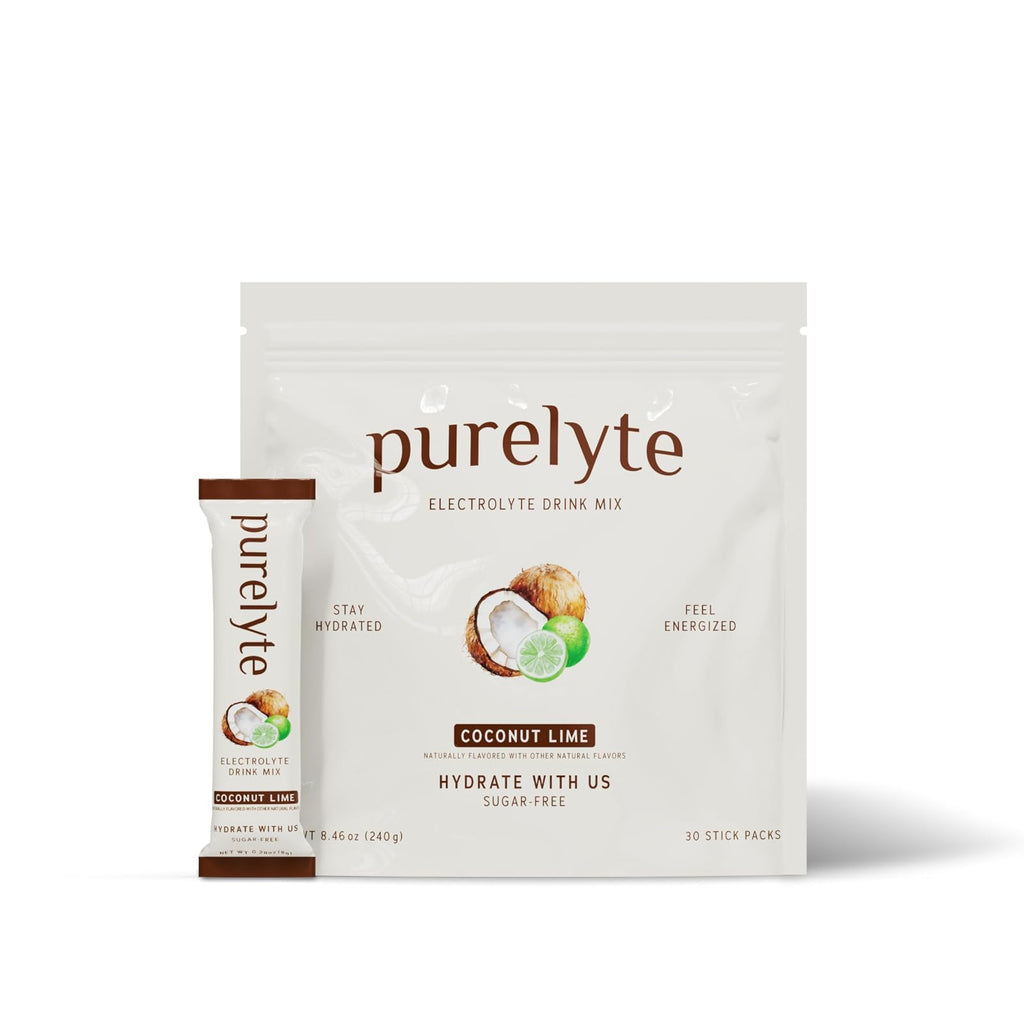 coconut lime electrolyte drink mix