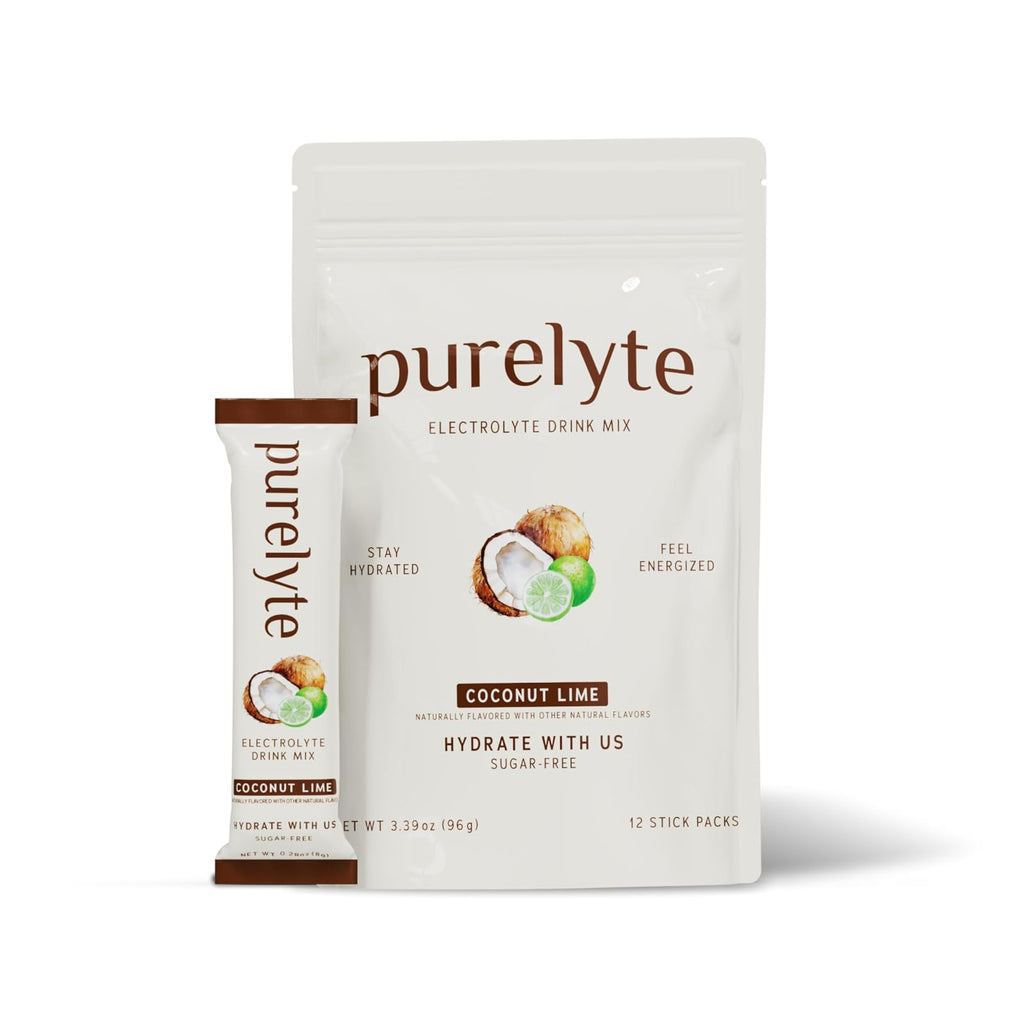 coconut lime electrolyte drink mix