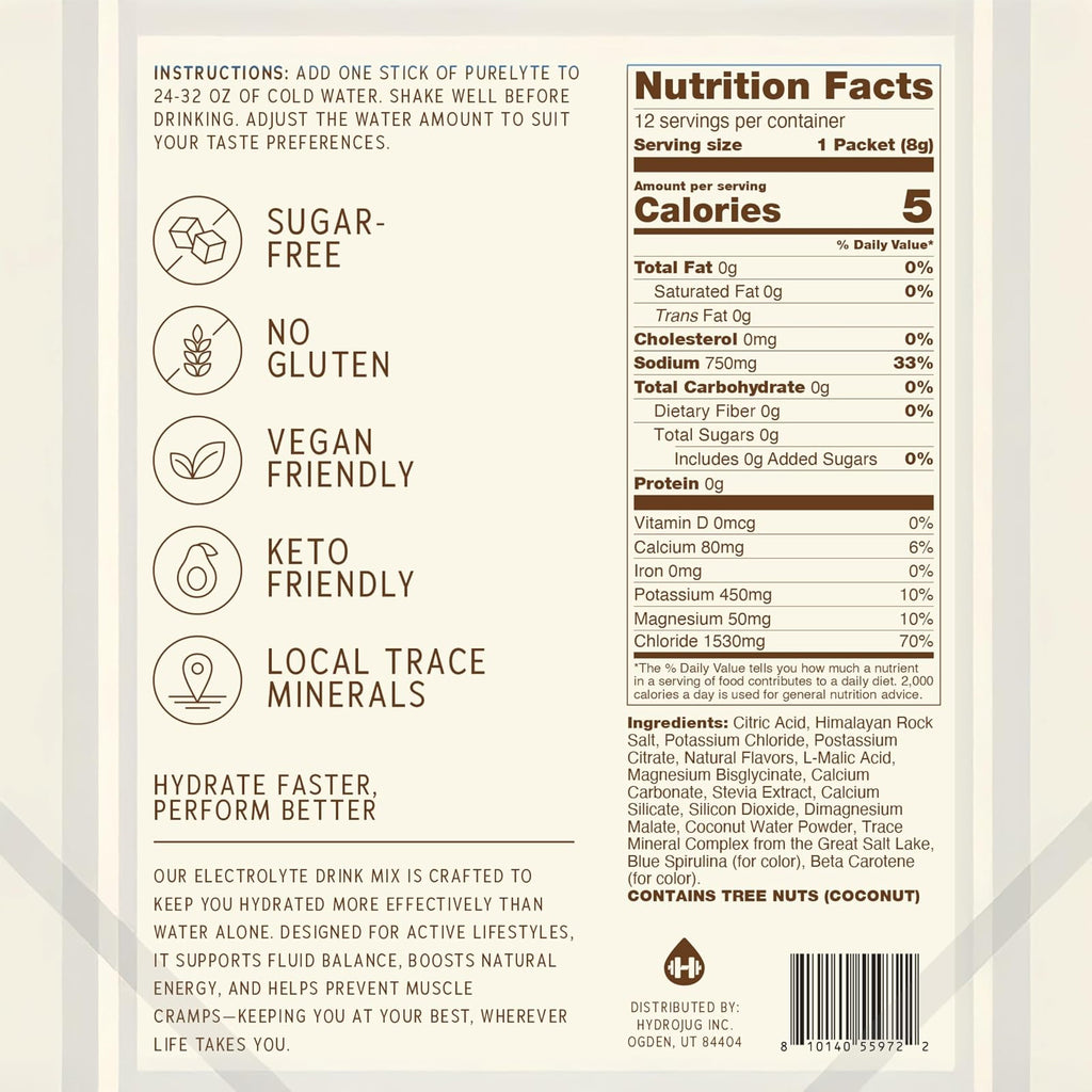 coconut lime electrolyte drink mix