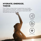 Coconut lime electrolyte drink mix