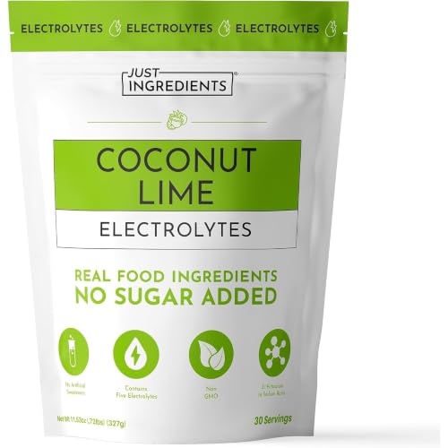 Coconut lime electrolyte powder benefits