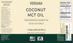 Coconut MCT oil for keto diet