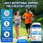 Coconut oil capsules for men's health