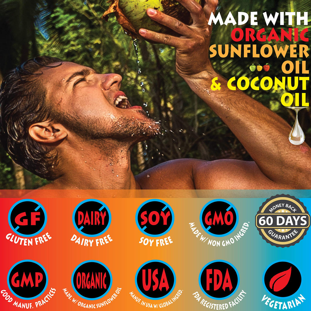 Coconut oil enriched selenium capsules
