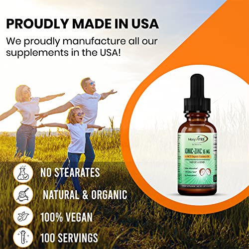 coconut oil enriched zinc drops