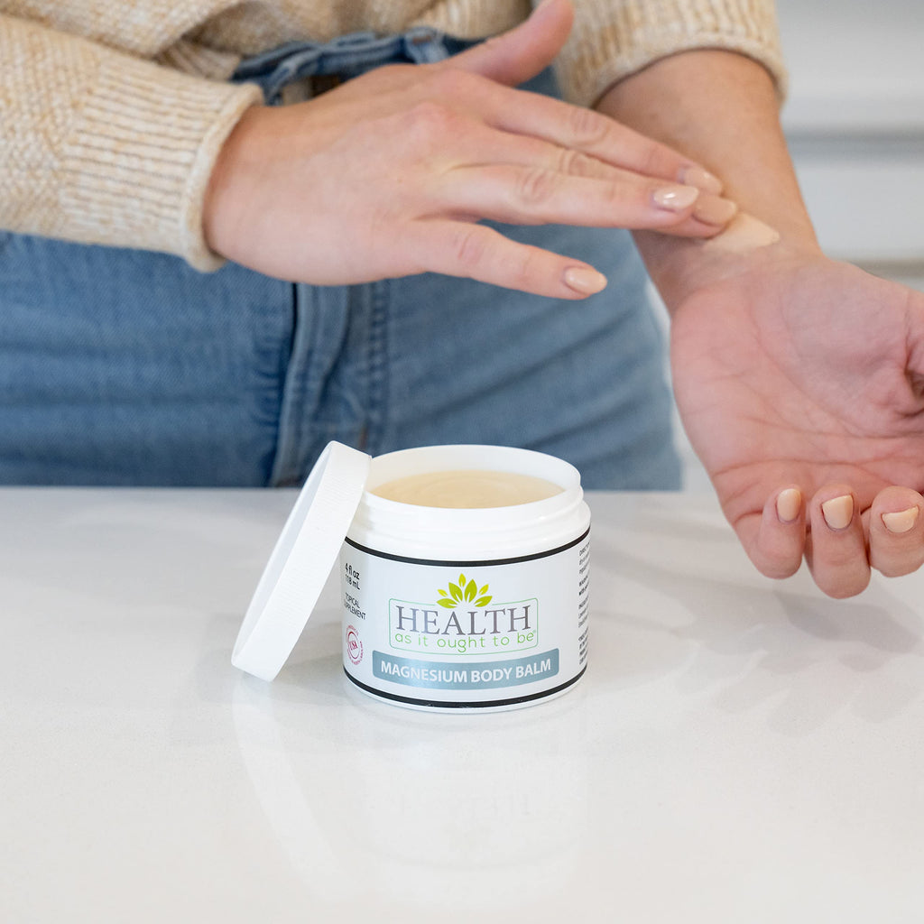 coconut oil magnesium balm for relaxation