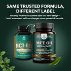 Coconut oil MCT oil supplement