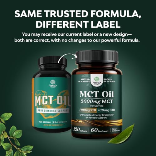 Coconut oil MCT oil supplement