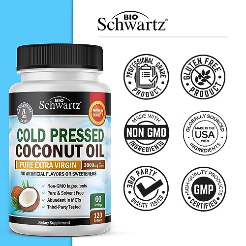 Coconut oil multivitamin for seniors