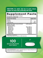 Coconut oil softgels for better health