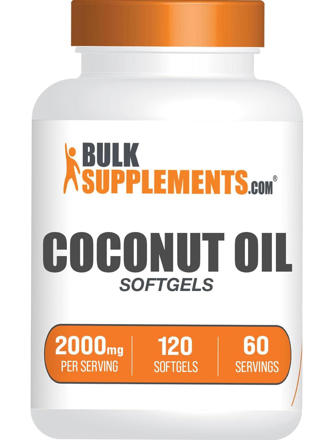 Coconut oil softgels for skin