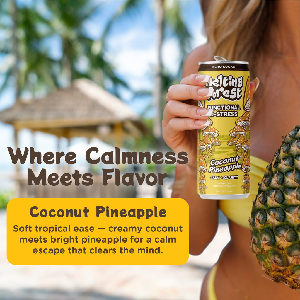 Coconut pineapple health drink