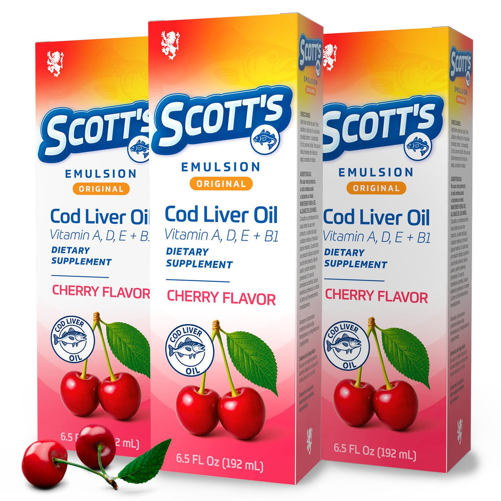 Cod liver oil cherry flavour