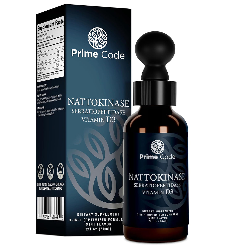 Code Nattokinase Liquid Drops benefits